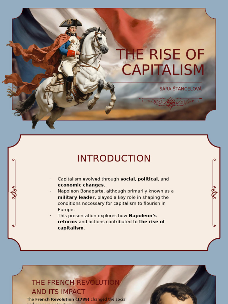 The Rise of Capitalism | PDF | Capitalism | Napoleon