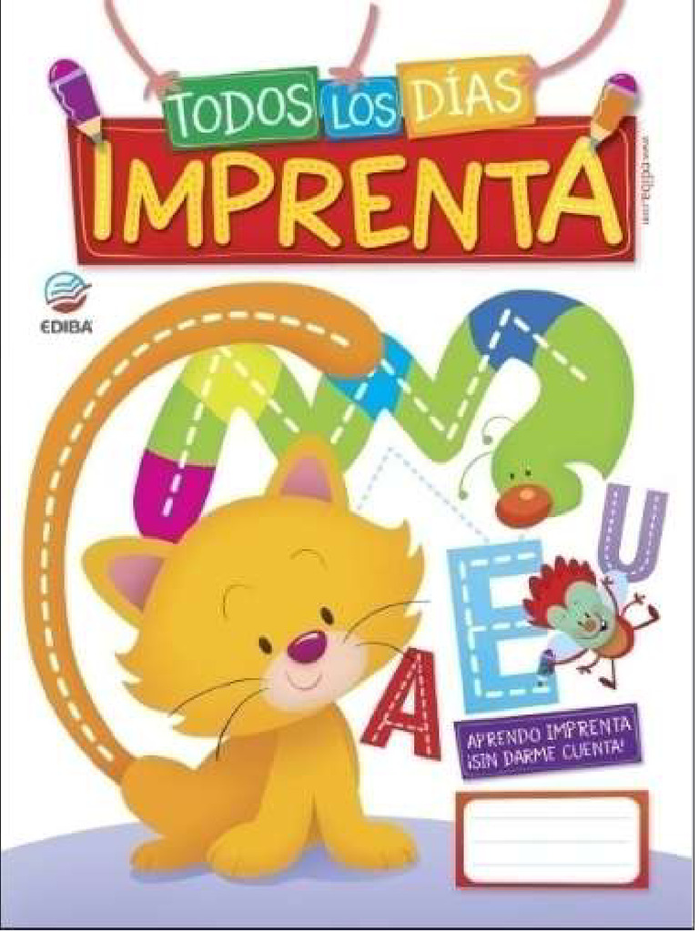 Aprendo Imprenta y Sus Formas 1ro | PDF