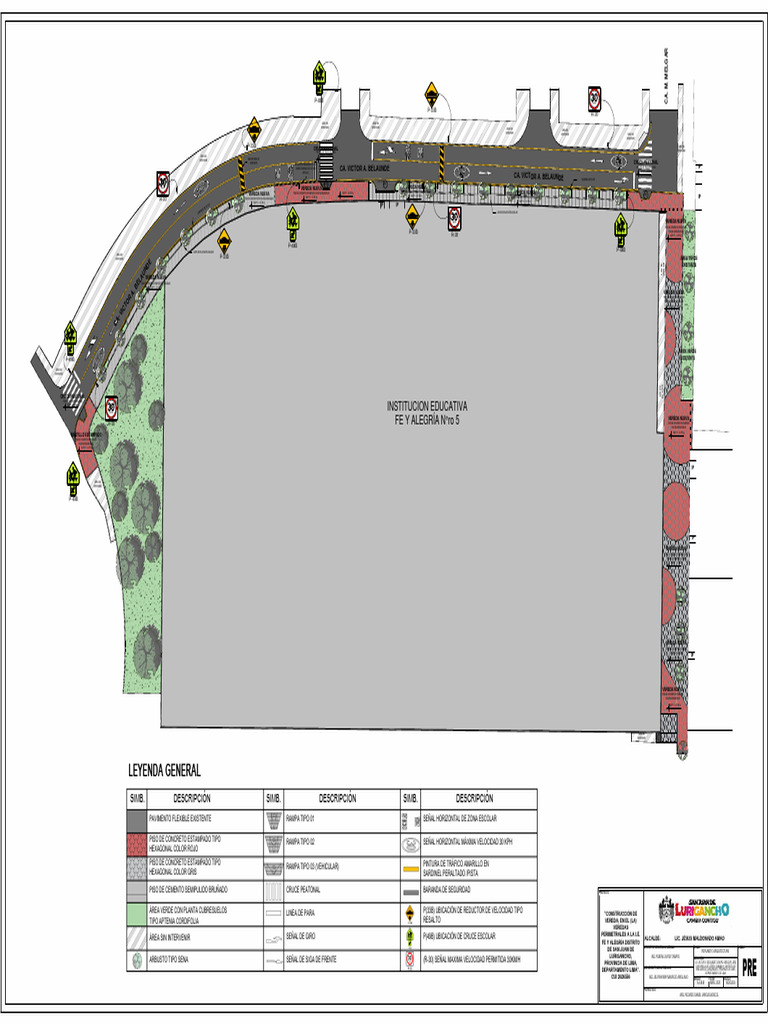 Plano de Replanteo - Propuesta #2 | PDF
