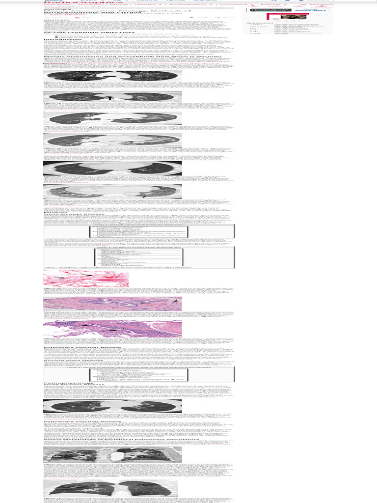 Mosaic Attenuation Etiology, Methods of Differen 7 | PDF | Lung ...