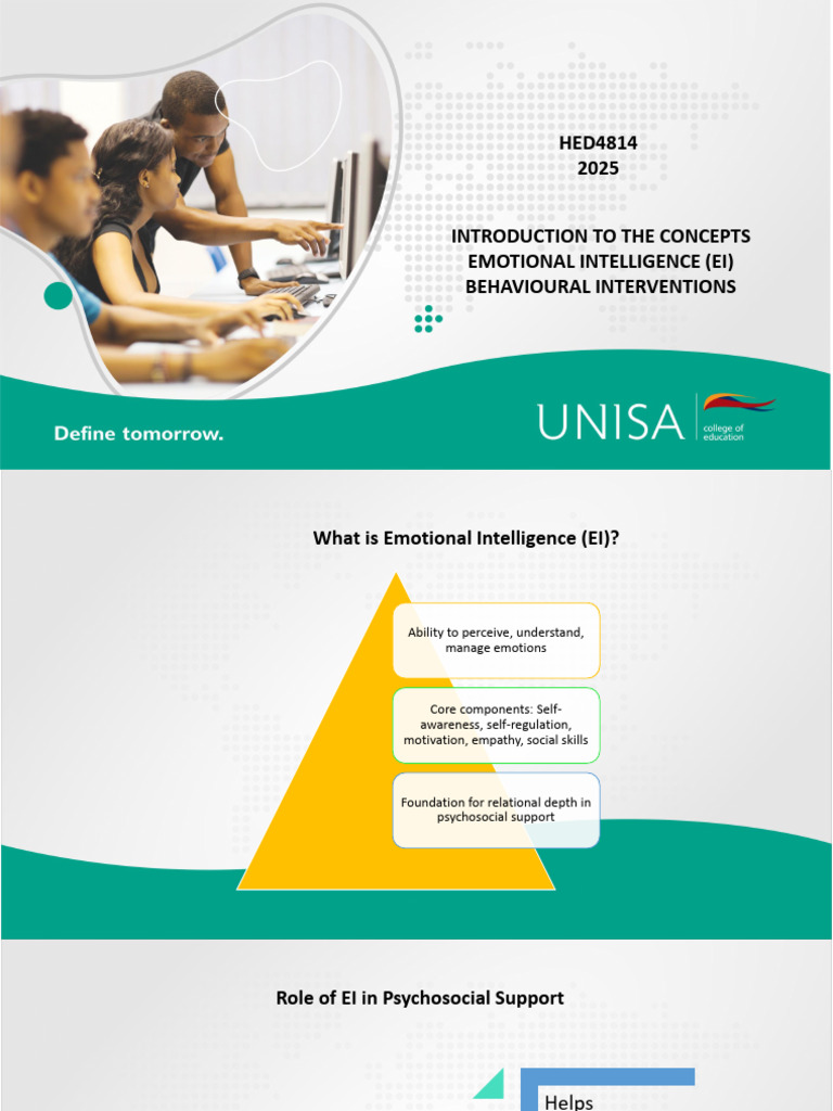 Presentationintroduction To The Concepts Emotional Intelligence (Ei ...