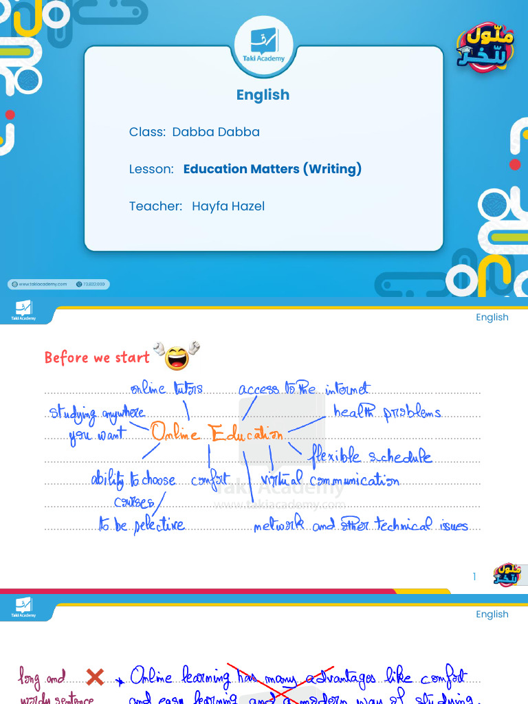 674dd12d49dd3_Unit II - Education Matters - Homework Correction | PDF ...