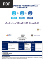 Planificacion Microcurricular Civica y Acompanamiento Integral 2025 2026 | PDF | Maestros ...