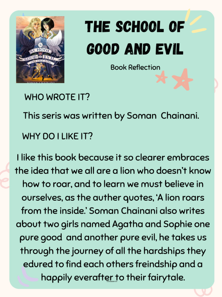 The School of Good and Evil | PDF