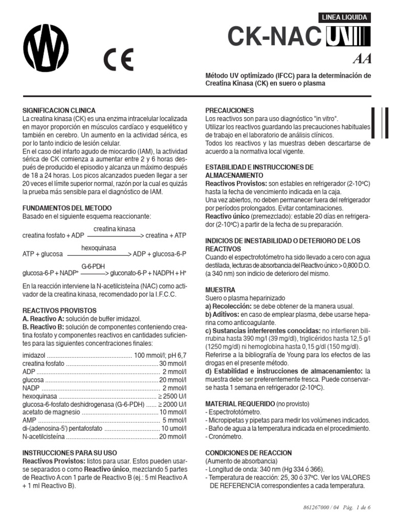 6287 CK Nac Uv Aa Liquida SP | PDF
