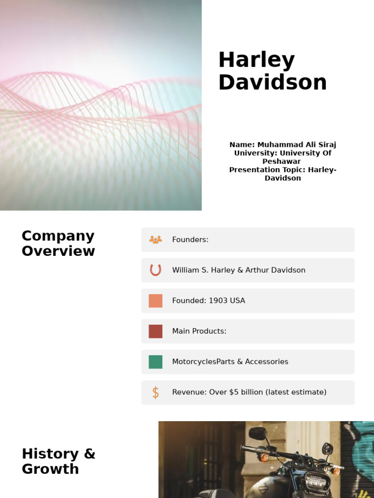 Harley-Davidson Case Study | PDF