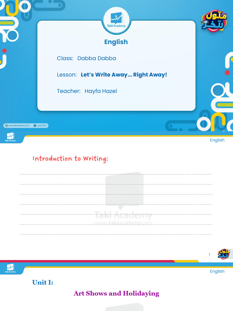 670bf0bd33fc0 - Let's Write Away... Right Away! (Homework) | PDF ...