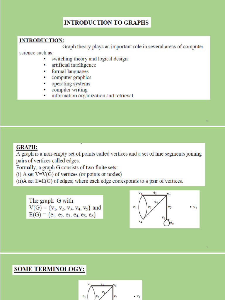 Graphs | PDF