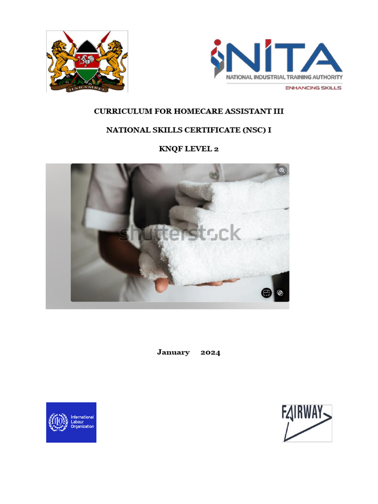 Abridged Final Homecare Level 2curriculum | PDF | Educational ...