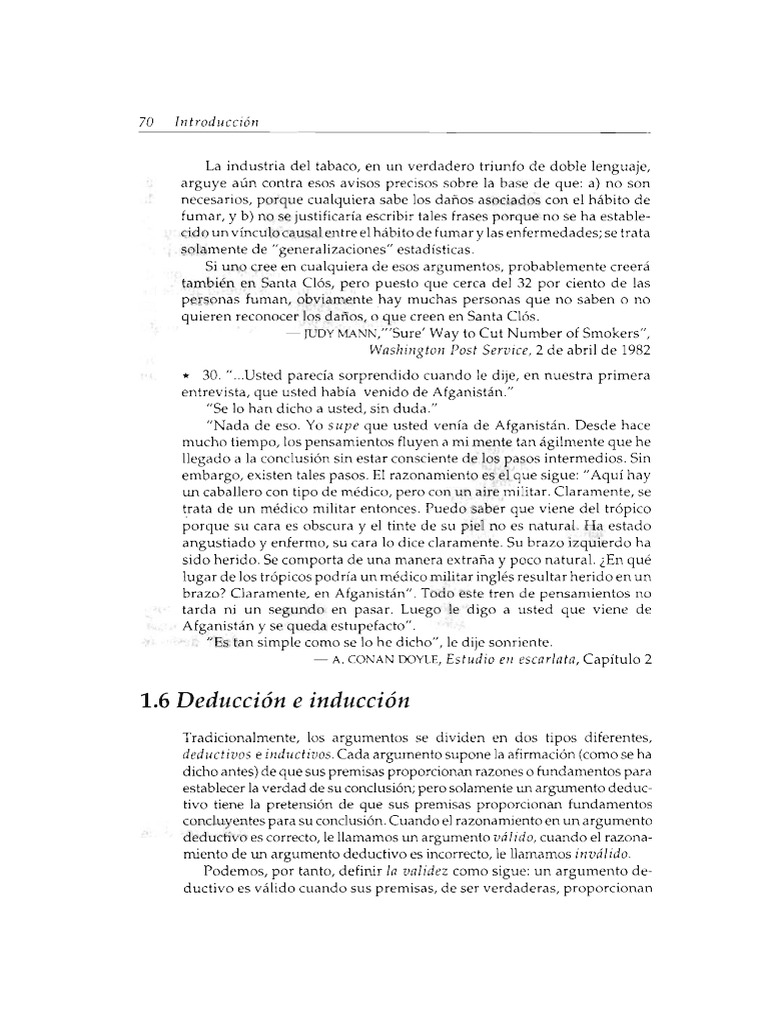 Copi - Deducción - Inducción | PDF