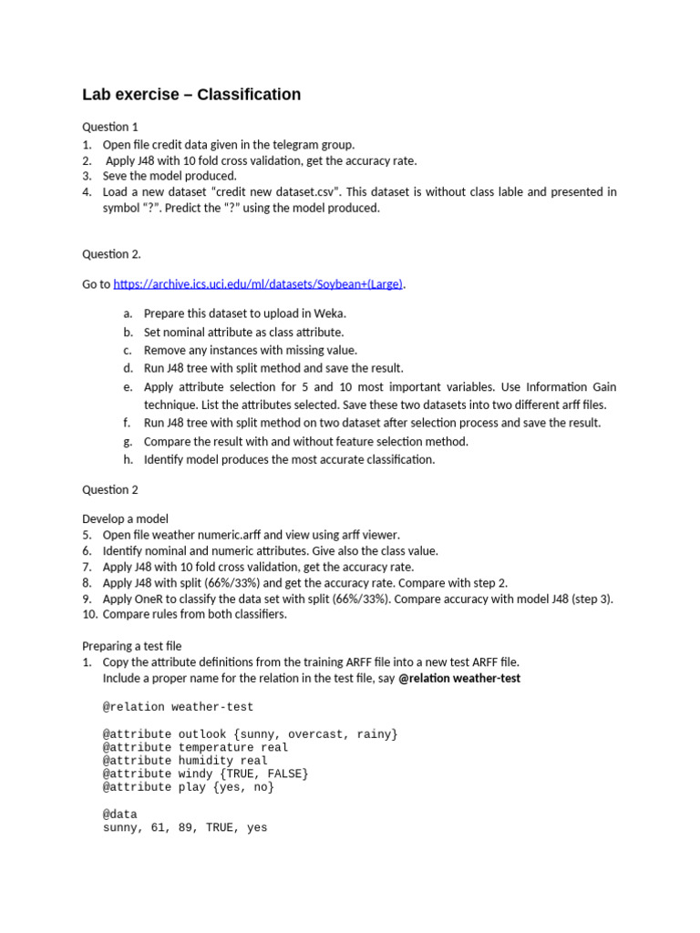 ISP565 Lab Classification 2022 | PDF | Cross Validation (Statistics) | Accuracy And Precision