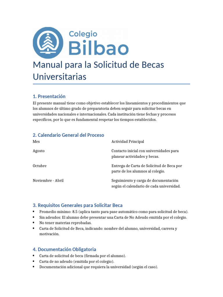 Manual Solicitud Becas Universidades | PDF