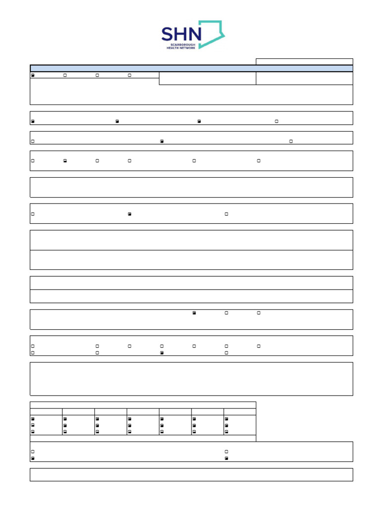 SHN Volunteer Application Form 2024 | PDF | Criminal Record ...