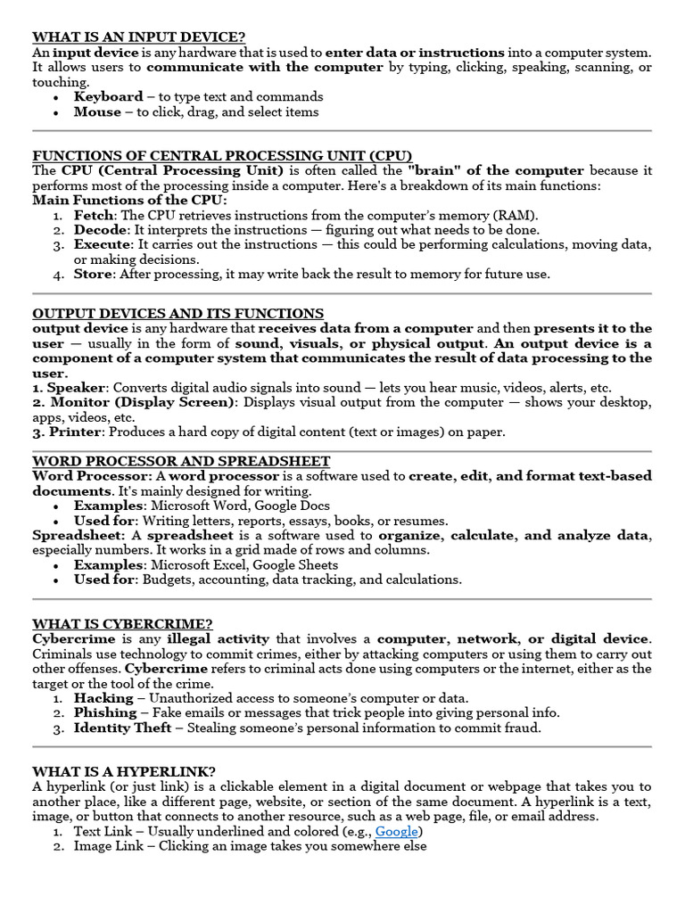 Basic Computer Skills(B.sc) | PDF | Computer Data Storage | Random Access Memory