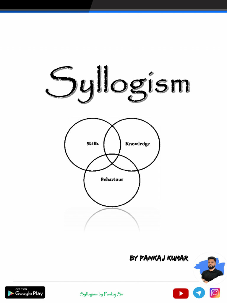 Syllogism With Solution | PDF