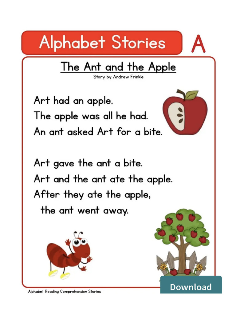 Alphabet Story | PDF