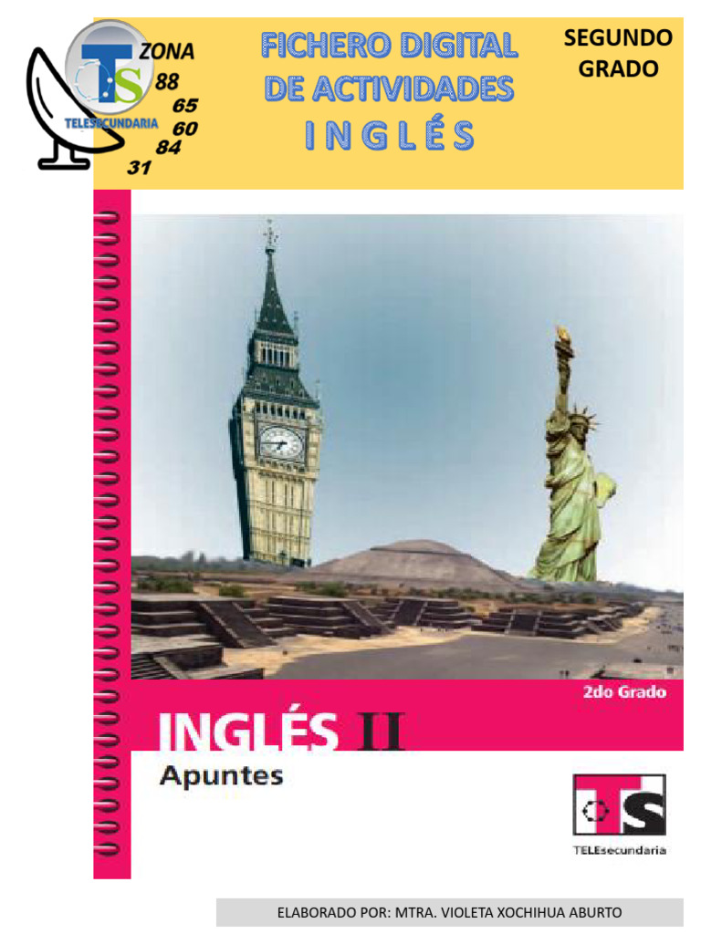 Fichero Digital Ingles Segundo Grado | PDF