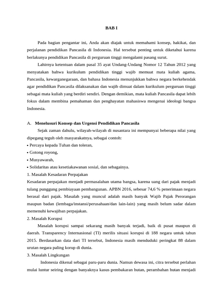 Pancasila Nur Analisa Ramadani | PDF