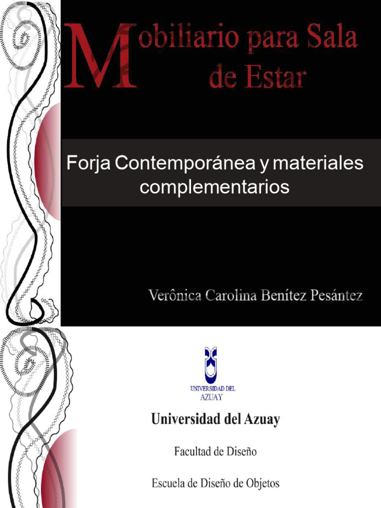 Forja Contemporánea y Materiales Complementarios, Verónica Benitez | PDF | Herrero | Herramientas