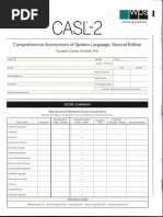 CASL-2 Sample Report | PDF | Syntax | Semantics