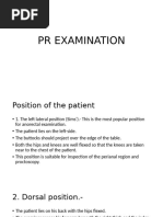 DRE Guide for 3rd Year Med Students | PDF | Physical Examination | Rectum