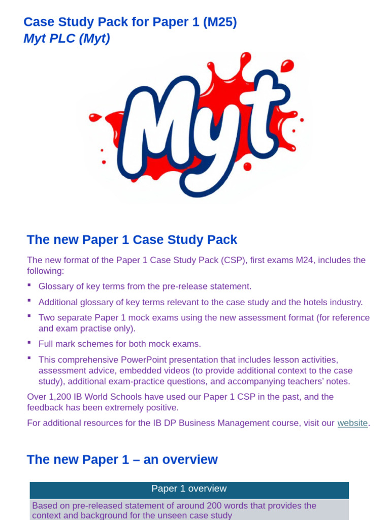 Paper1 Case Study Pack Sharing | PDF | Corporate Social Responsibility ...