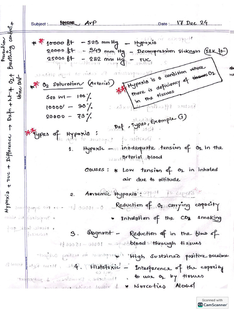 Aviation Physiology | PDF