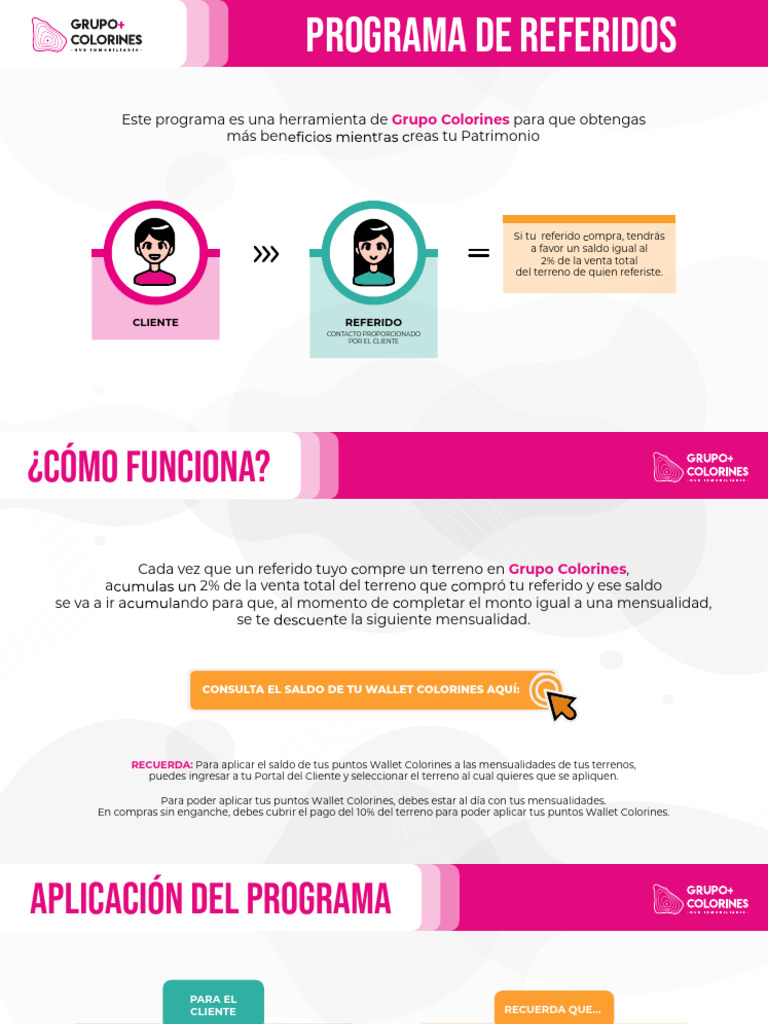Programa de Referidos Clientes 2023 | PDF