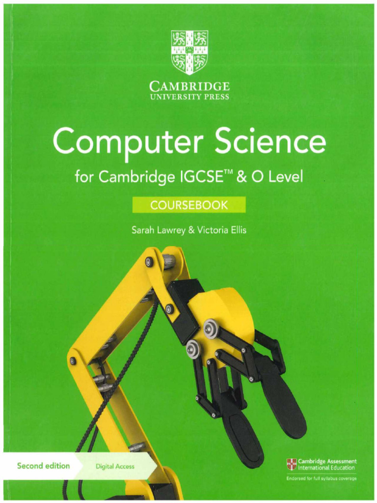 Cambridge Computer Science For IGCSE Cambridge Course Book 2022 Pages 1 | PDF | Logic Gate ...