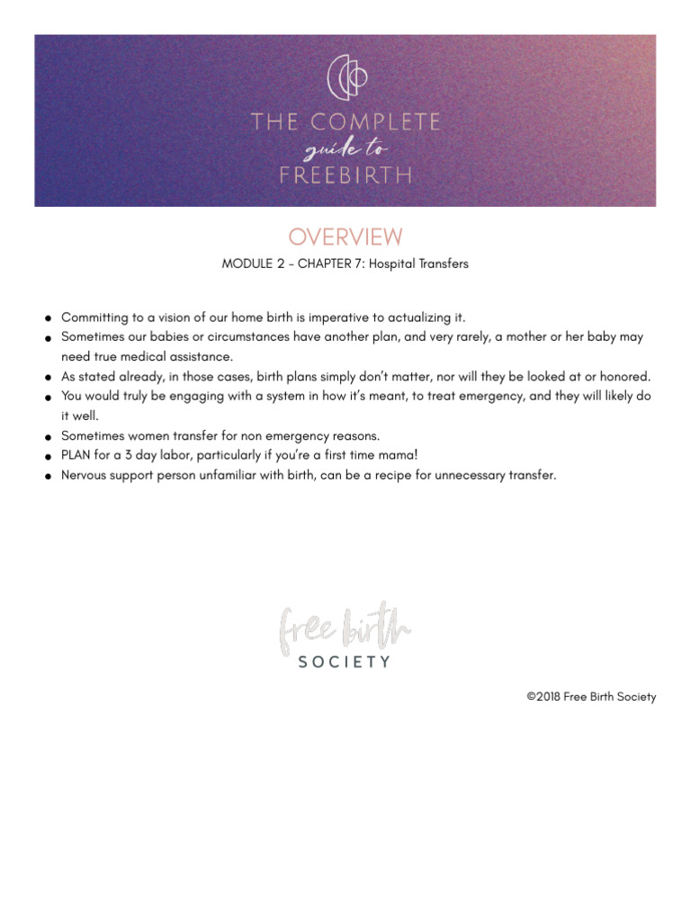 Module 2 Chapter 7 Overview | PDF