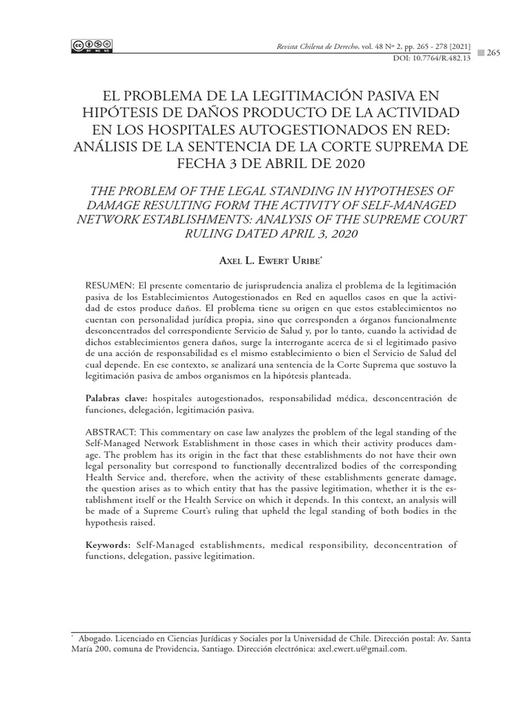 44123-Artículo-116497-1-10-20211102 | PDF | Chile | Hospital