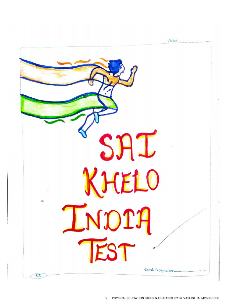 Physical Education Practical File Class 11th | PDF