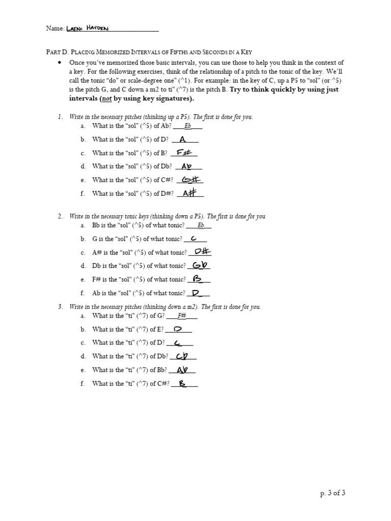 Mastering Intervals in Music Theory | PDF | Music Theory | Musical ...