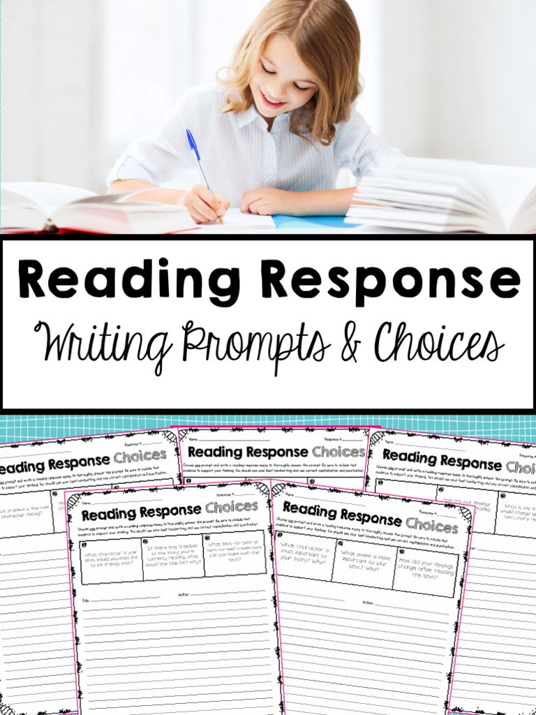 Reading Response: Writing Prompts & Choices | PDF | Learning | Writing