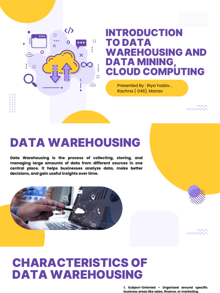 Introduction To Data Warehousing | PDF | Data Warehouse | Data