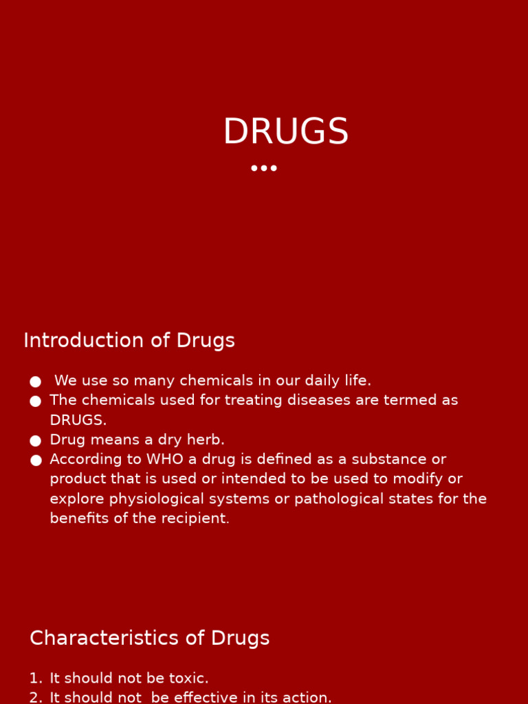 DRUGS | PDF