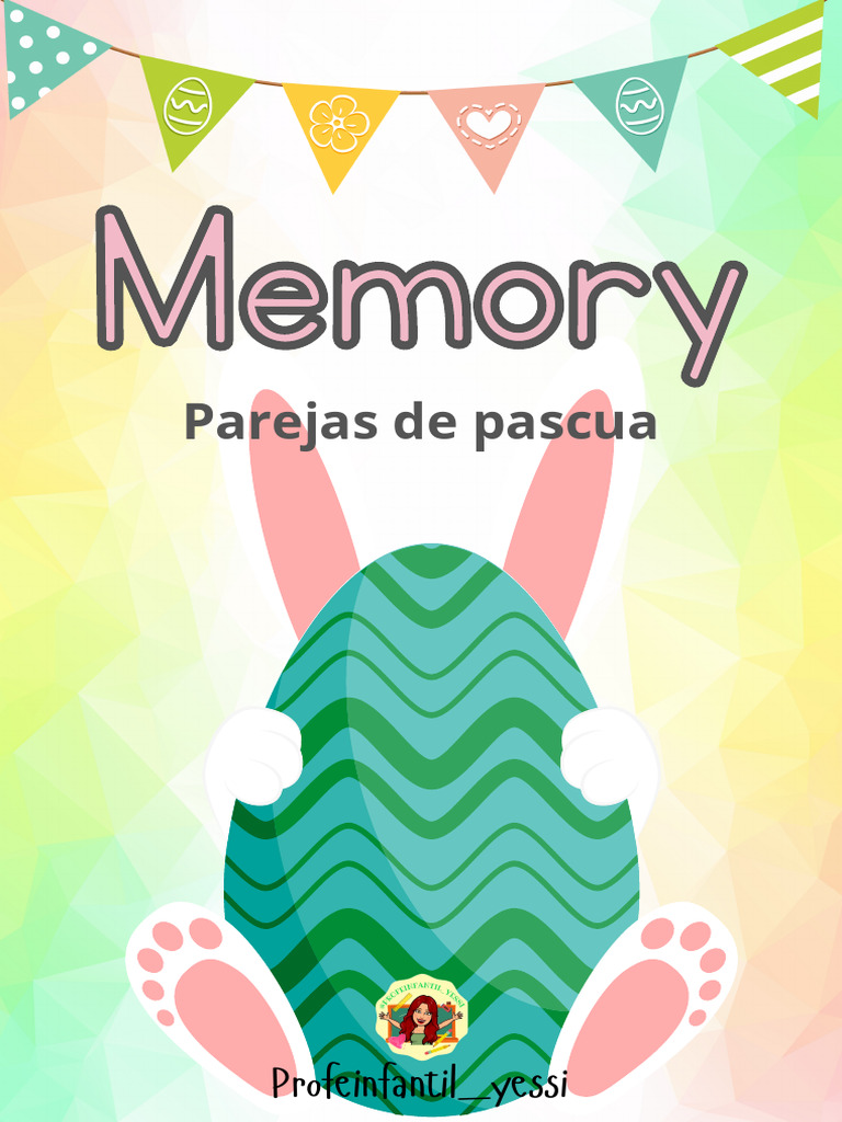 Memory Parejas de Pascua | PDF