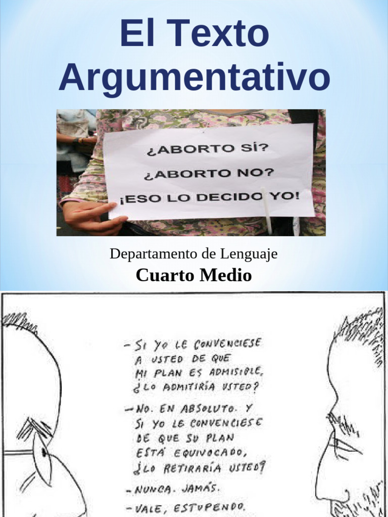 CUARTO MEDIO Ppt. Texto Argumentativo. | PDF | Donación | Transplante de organo