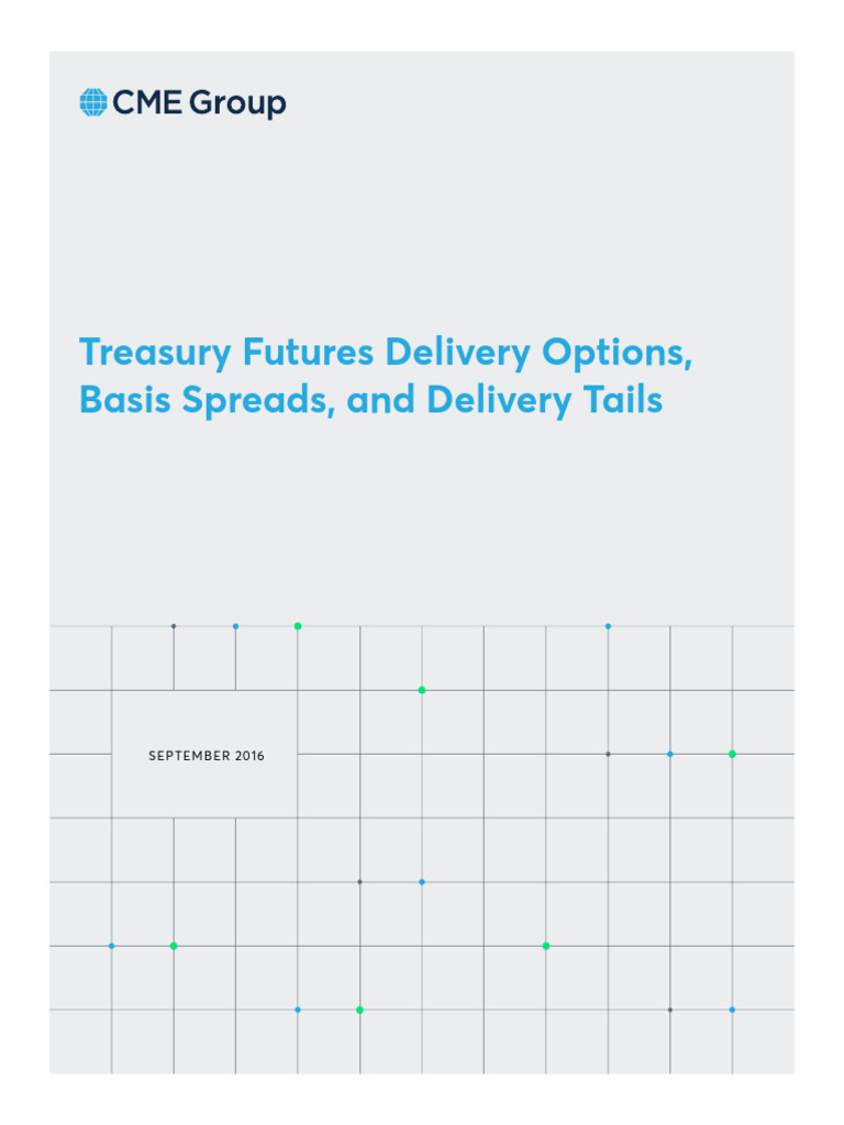 Treasury Futures Basis Spreads | PDF | Futures Contract | Option (Finance)