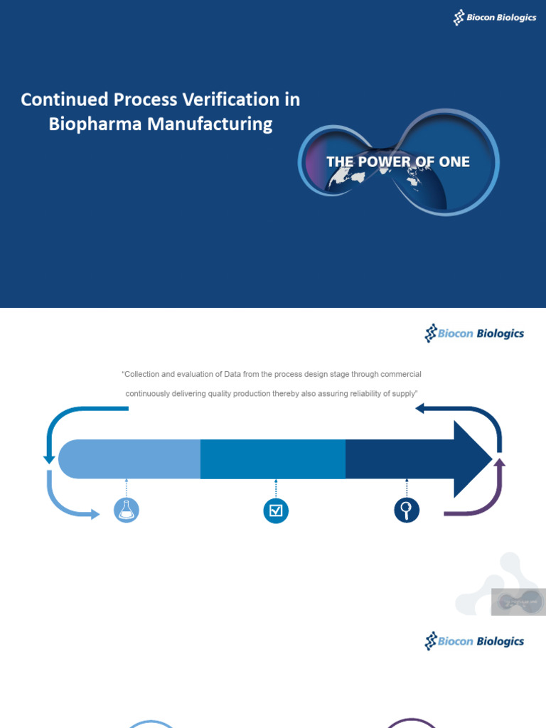 Continued Process Verification in Biopharma Manufacturing | PDF | Verification And Validation ...