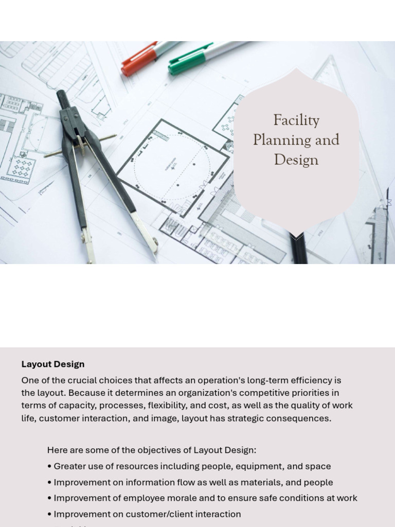 Facility Layout Design Strategies | PDF | Warehouse | Inventory