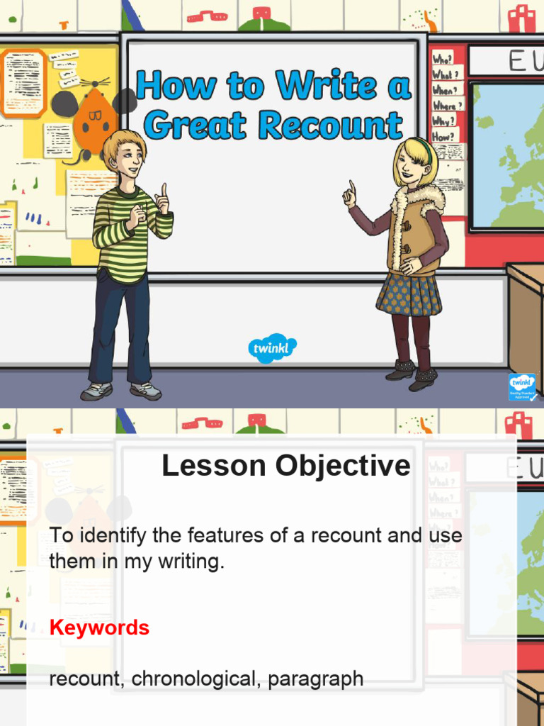 Features of Effective Recount Writing | PDF