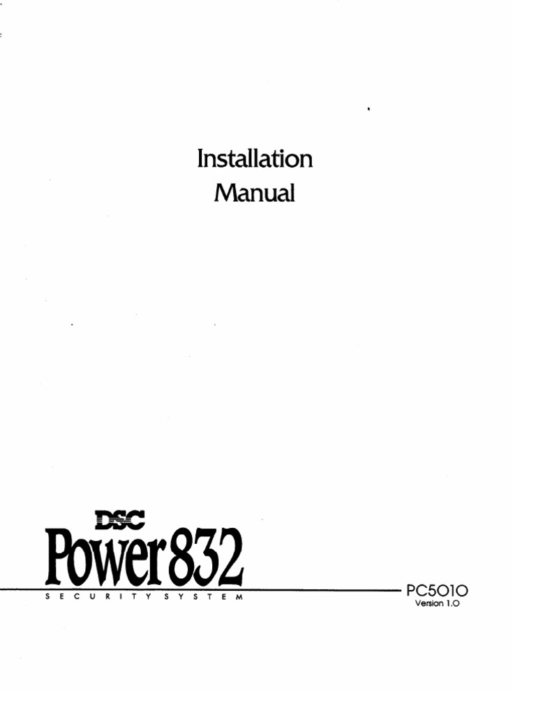 PC5010-Power832-V1-Install | PDF