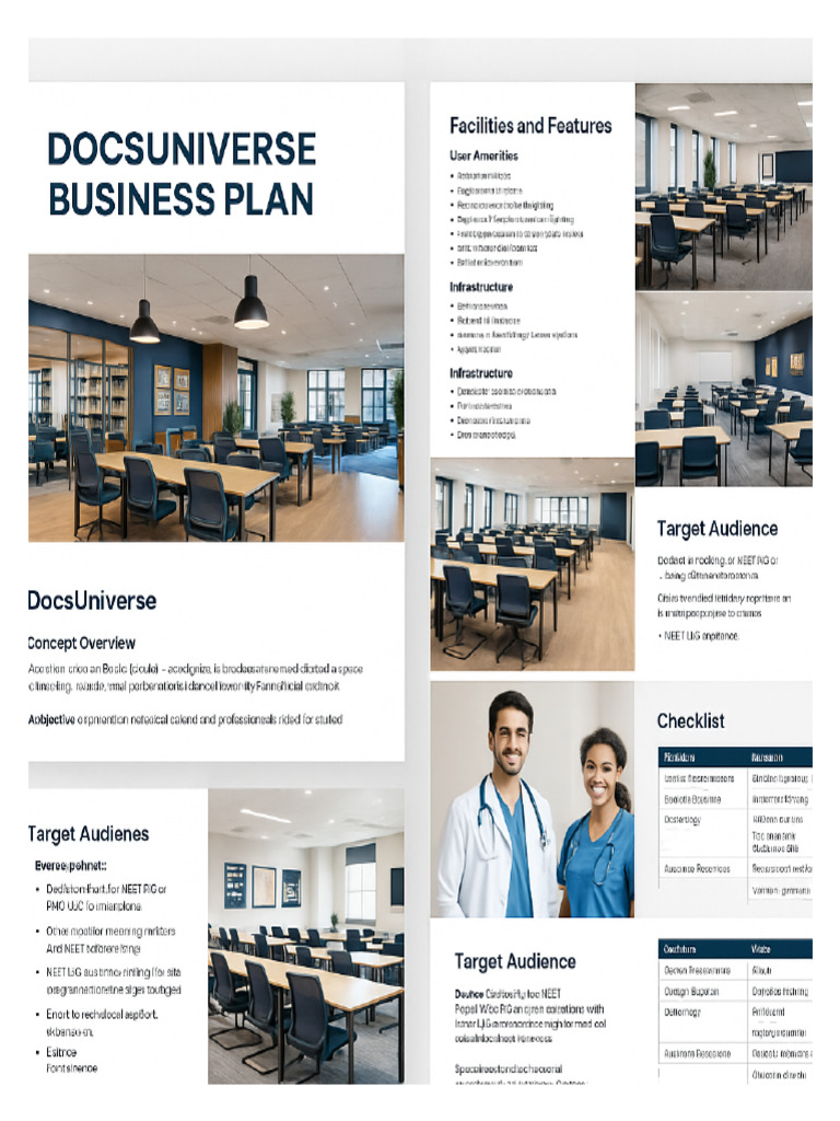 DocsUniverse Business Plan Design With Margin | PDF