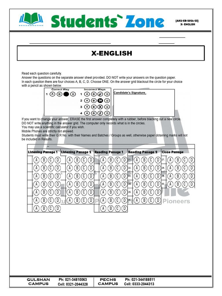 Pre-Board English Exam AKU-EB 2024-25 | PDF | Child Labour | Homelessness