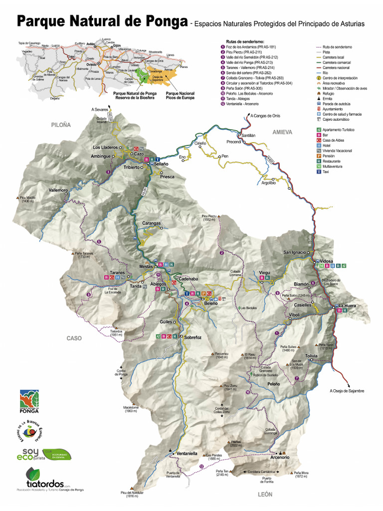 Mapa Rutas Ponga | PDF