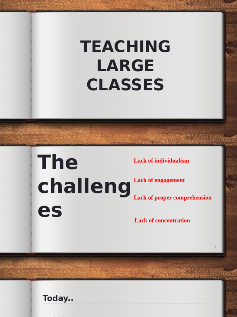 Teaching Large Classes | PDF | Pedagogy | Communication