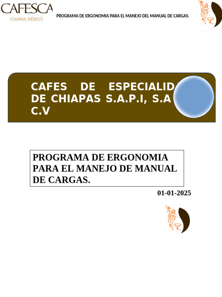 Cafes de Especialidad de Chiapas Portada | PDF
