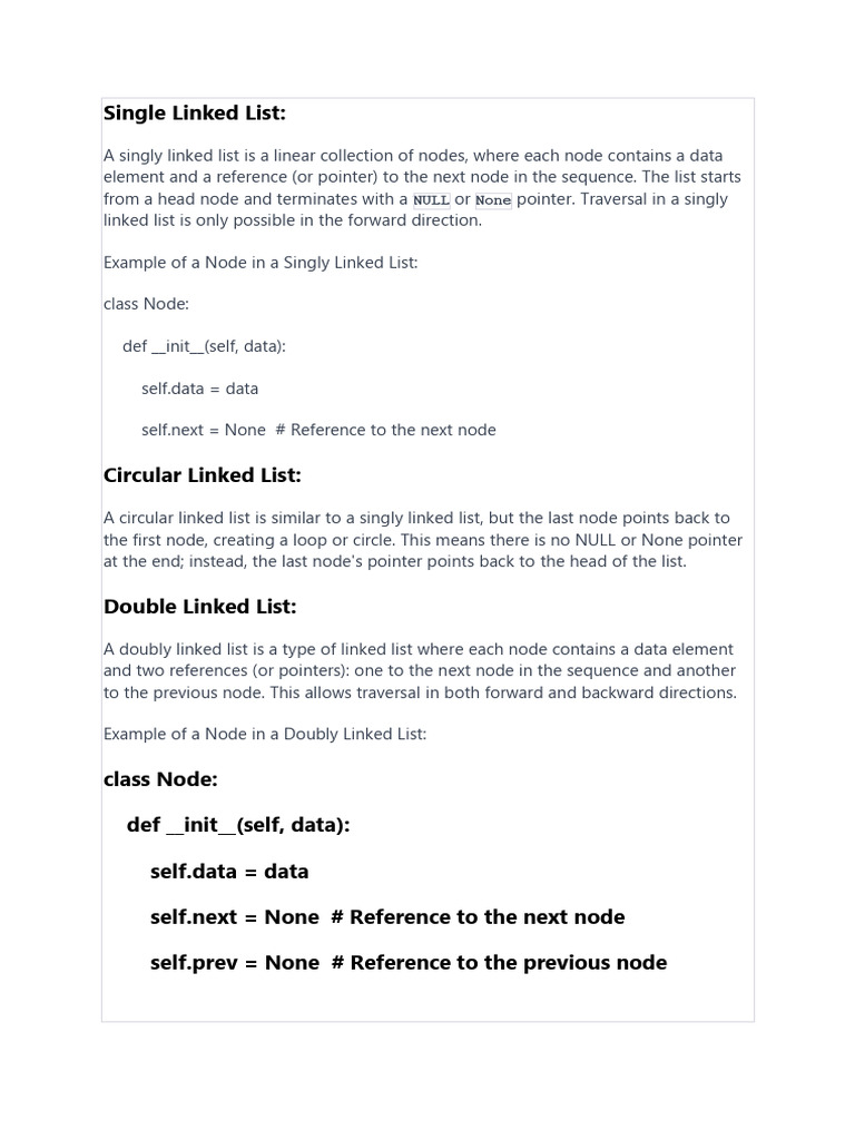 2 - Linked List | PDF