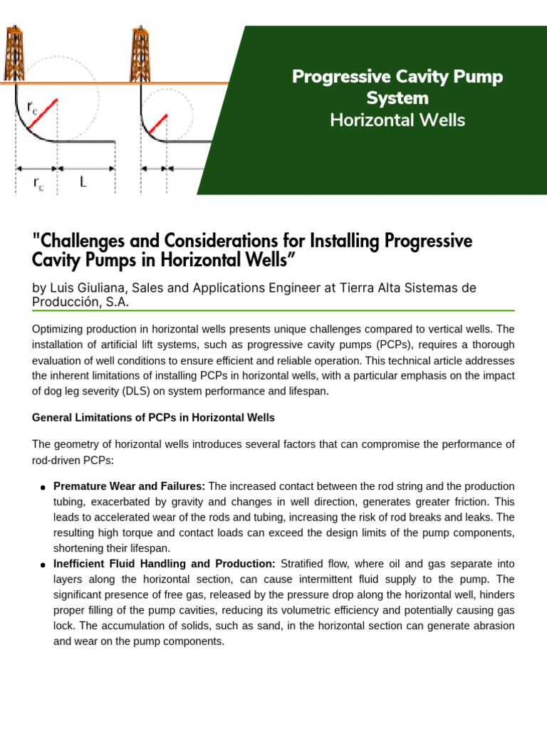 Horizontal PCP_ Challenges You MUST Know | PDF | Pump | Fatigue (Material)